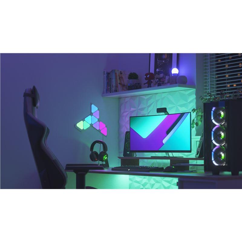 Kit 9 panouri luminoase inteligente Nanoleaf Shapes Mini Triangles ...