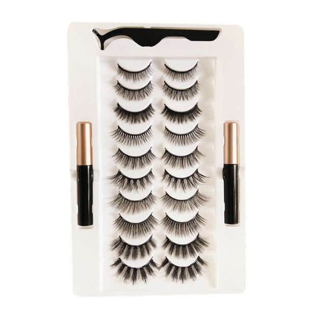 Set creion de ochi/gene magnetice, 10 perechi, Reutilizabil, Negru ...