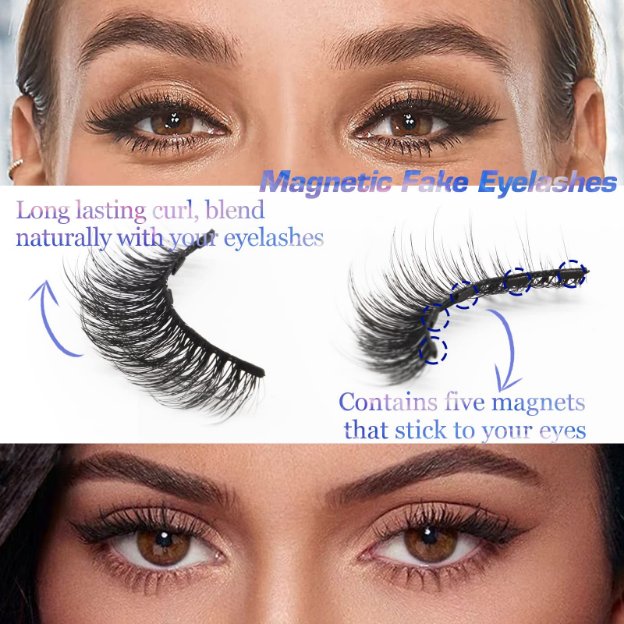 Set creion de ochi/gene magnetice, 10 perechi, Reutilizabil, Negru ...