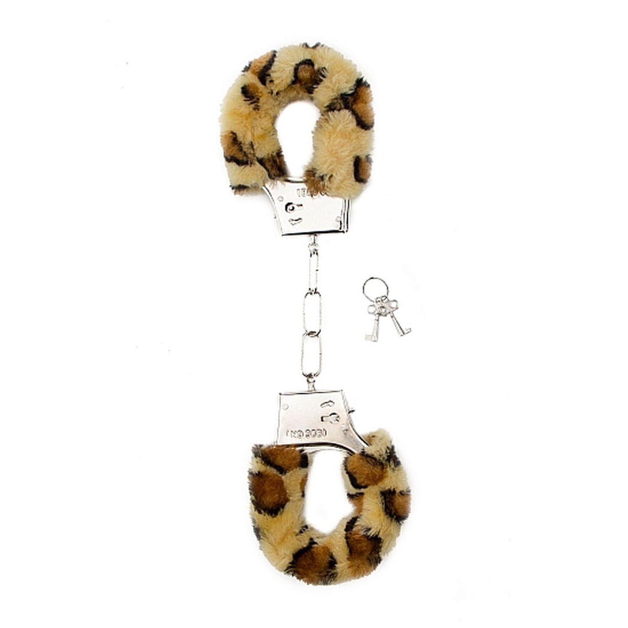 ShotsToys Furry Handcuffs - Cheetah, Distractie si supune-ti partenerul ...