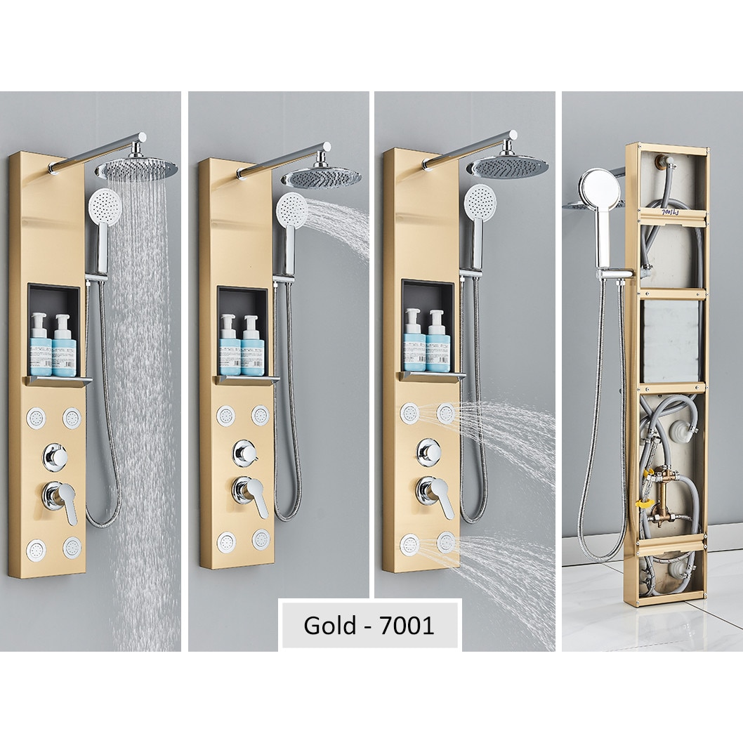 Panel dus, Blackswan, Tip M7001 model auriu cu cap de dus, raft ...