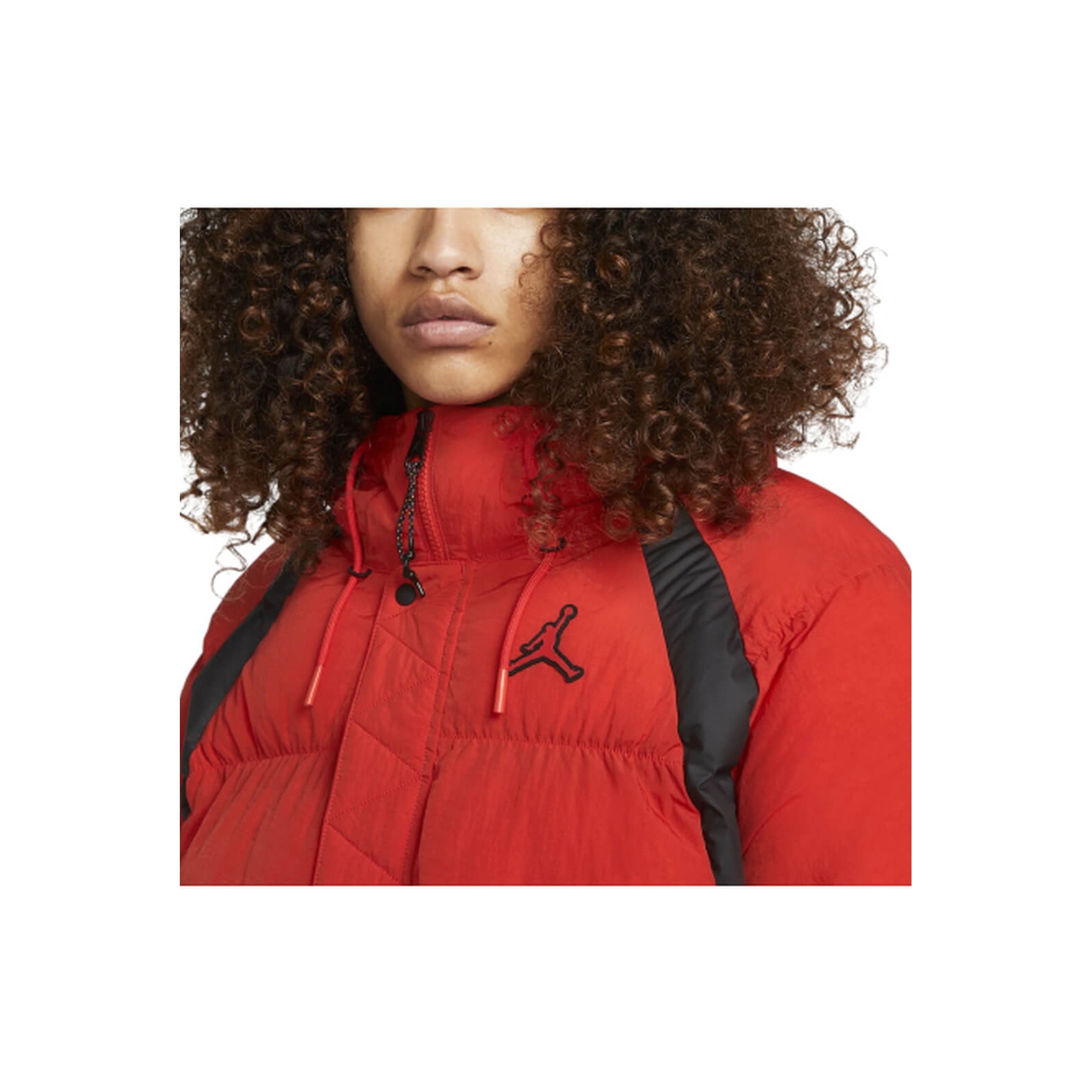Geaca Jordan Essentials Puffer, DA9806-673 Rosu M INTL - eMAG.ro