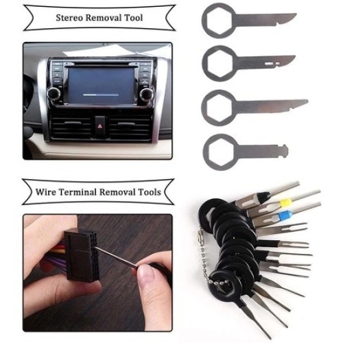 Kit Trusa demontare interior auto, 38 piese, tapiterie, radio, usi ...