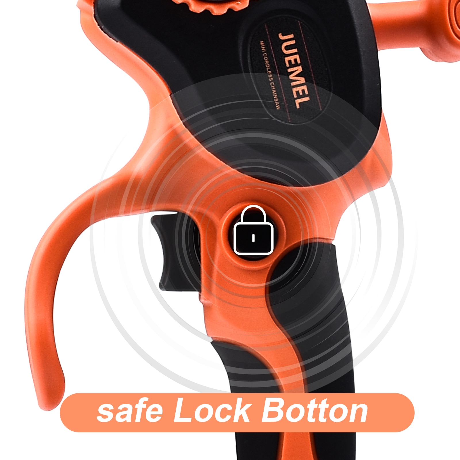 Mini ferastrau cu lant M7042, JUEMEL, 6 inch, 21V, 1500 mAh, 2 Lanturi ...