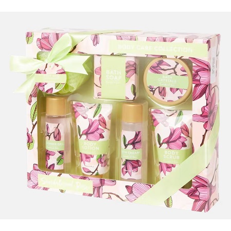 Set cosmetic, Sandalwood Rose, Spumant/Sare de baie/Gel de dus/Lotiune ...