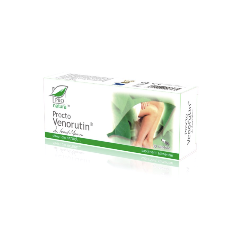 Procto Venorutin, 30cps - Pro Natura - eMAG.ro