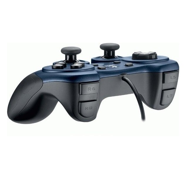 Logitech Rumblepad vibrációs visszajelzés Gamepad kék - eMAG.hu