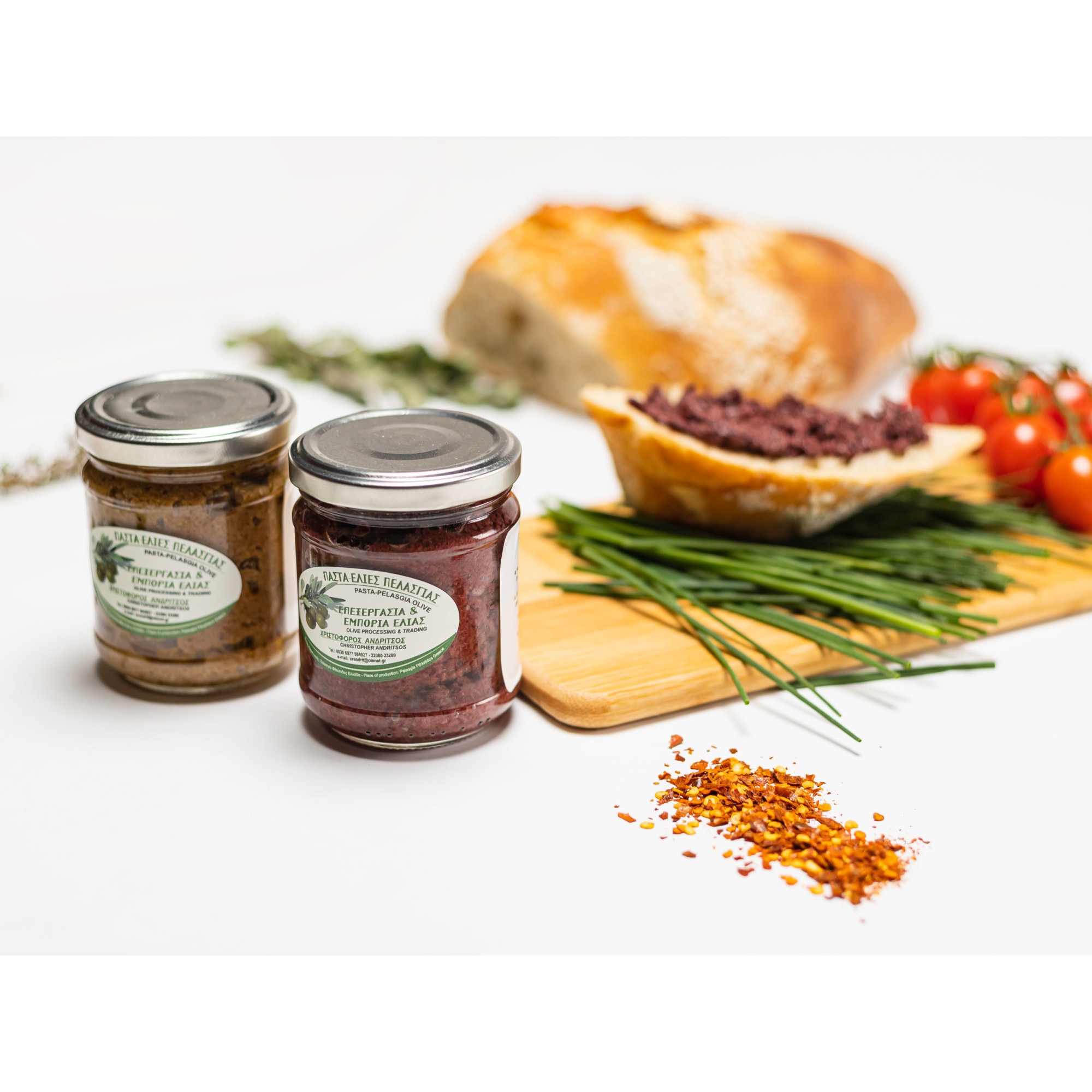 Pasta de masline Kalamata, Livezile Andritsos, borcan 200g - eMAG.ro