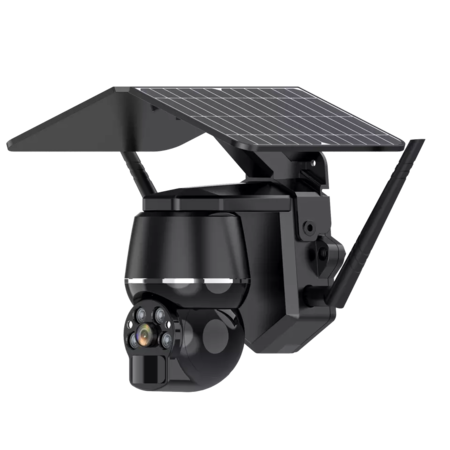 Camera de Supraveghere cu Panou Solar, Audio-Video Wi-Fi TSS-Q7N ...