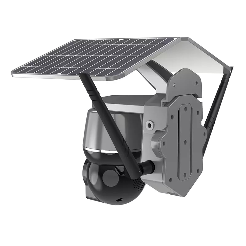 Camera de Supraveghere cu Panou Solar, Audio-Video Wi-Fi TSS-Q7N ...