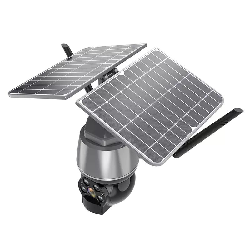 Camera de Supraveghere cu Panou Solar, Audio-Video Wi-Fi TSS-Q7N ...