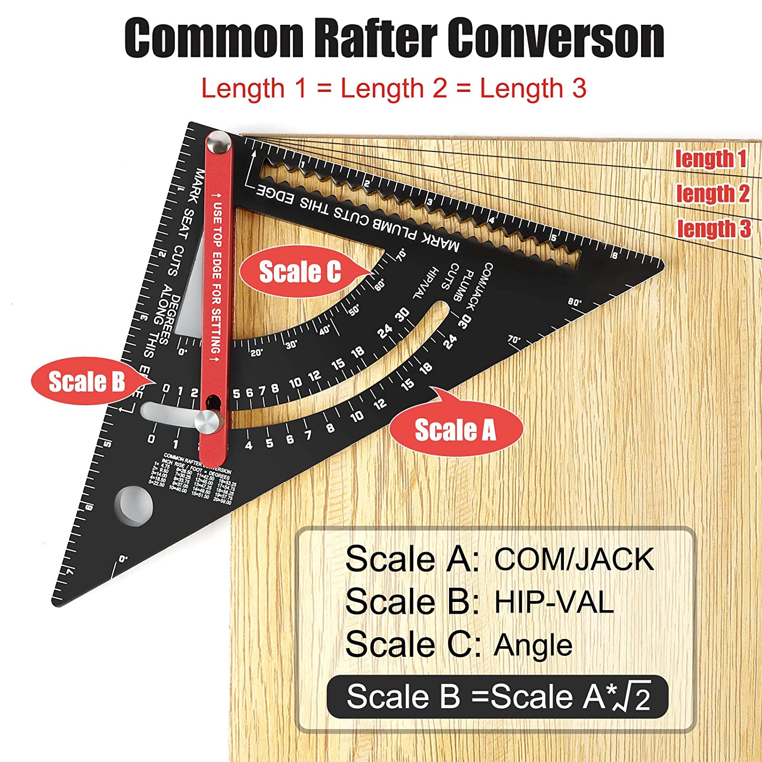 Instrument pentru capriori, Aluminiu, Reglabil, 27.5×19.5 ×19.5 cm ...