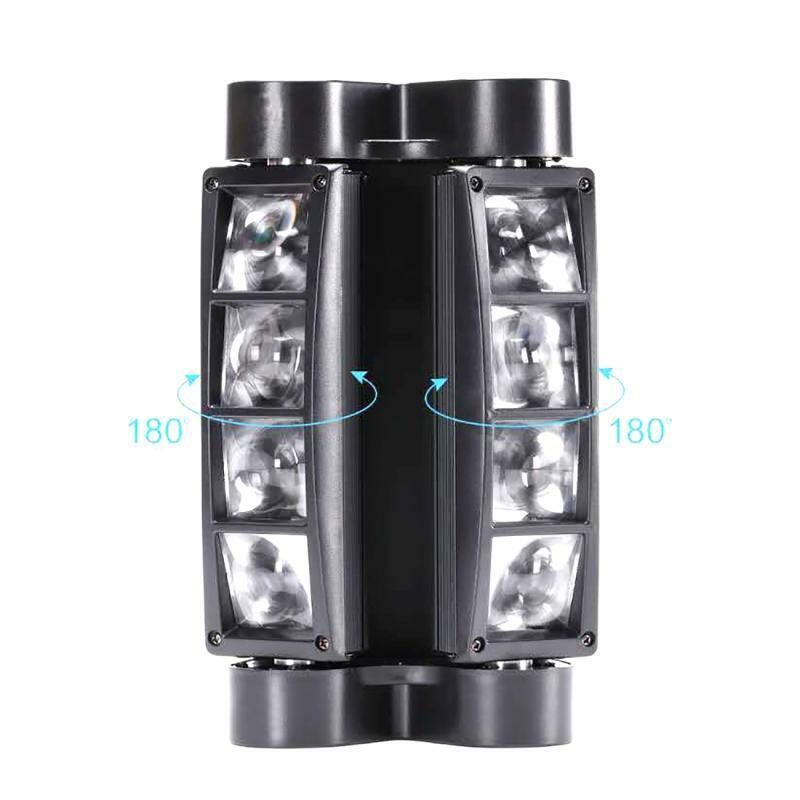 Moving head spider Stage Lighting Beam DMX Disco Party DJ Light 40W ...