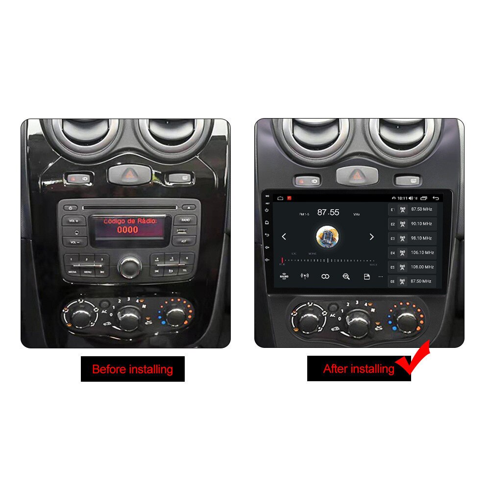 Navigatie dedicata Renault Sandero 2013-2014, NAVI-IT Android 12, 2 GB ...