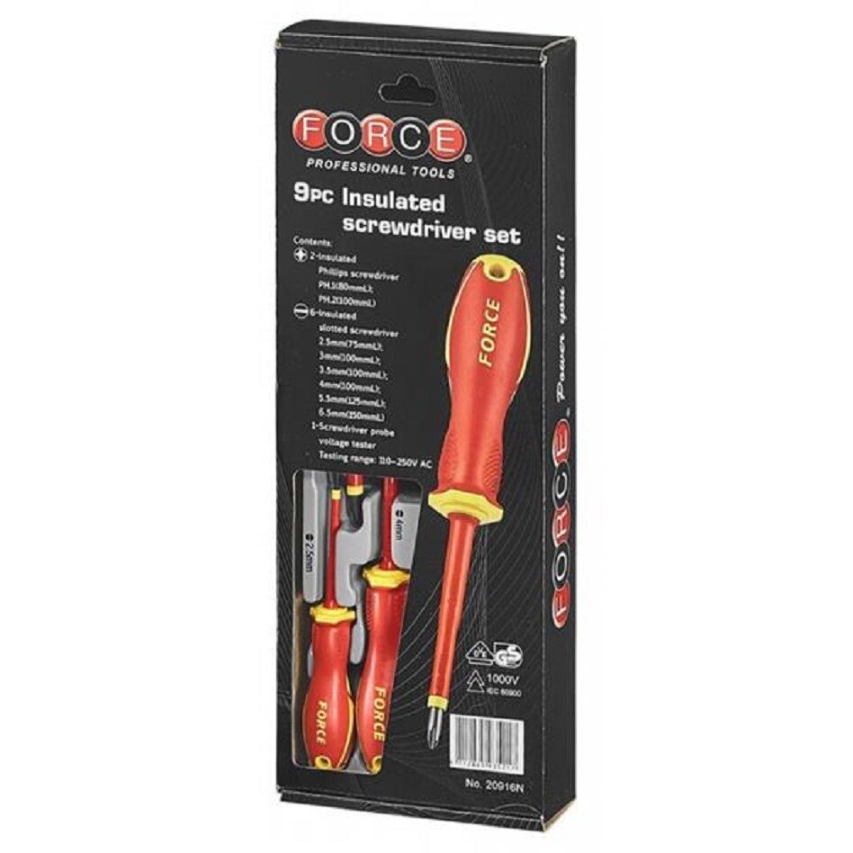 Set surubelnite electrician Force Tools, 9 buc - eMAG.ro