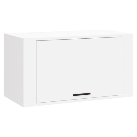 Pantofar de perete vidaXL, alb, 70x35x38 cm, lemn prelucrat - eMAG.ro