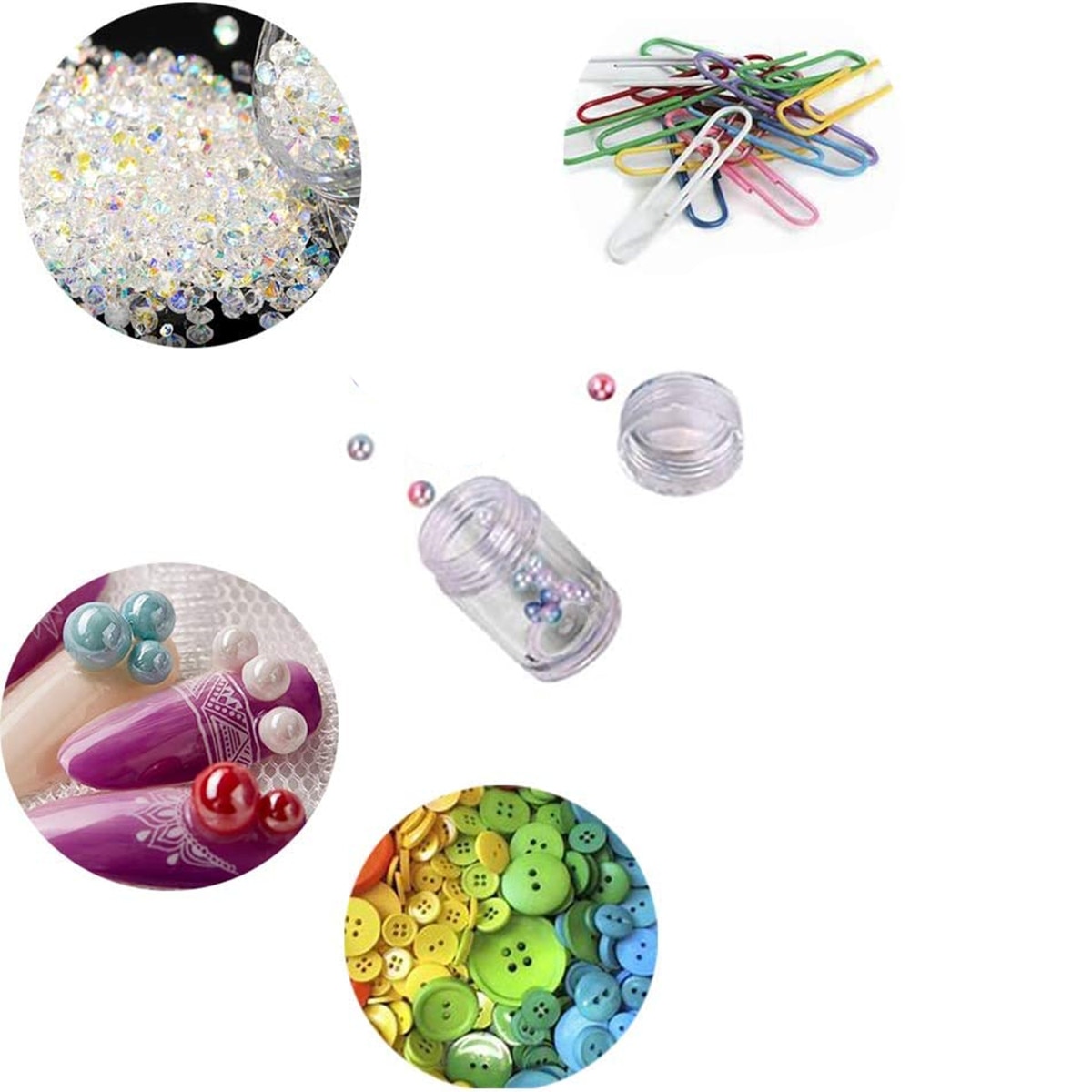 Set instrumente/accesorii pentru pictura cu diamante, 60 bucati ...