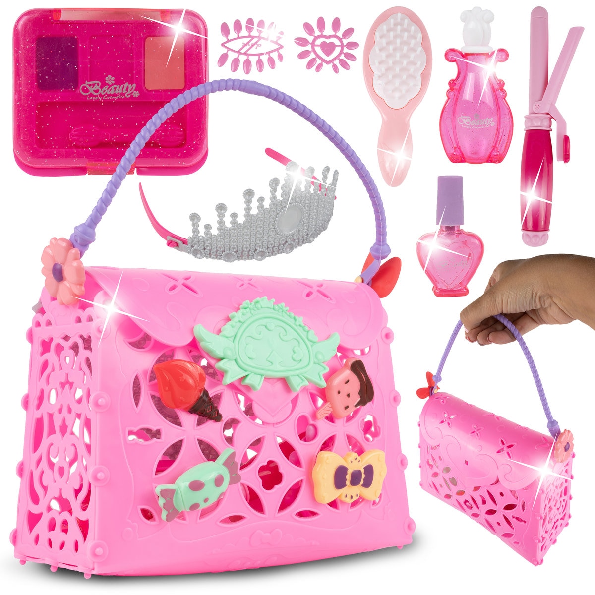 Trusa de Infrumusetare Pentru Fetite, Beautiful Girl, Include 14 ...