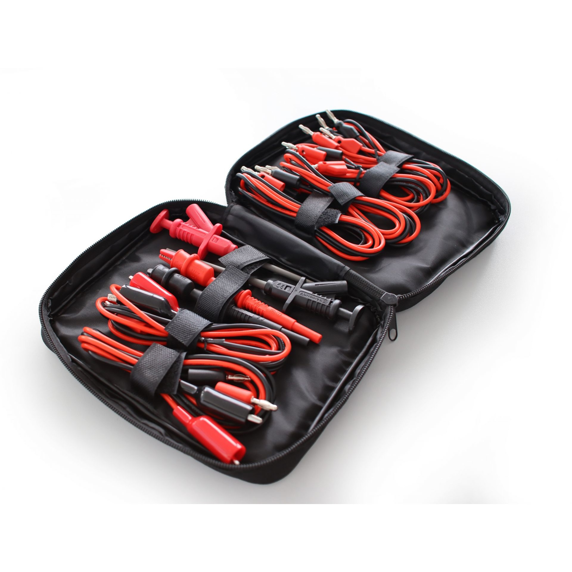 Set cabluri aparate de masura Peaktech, P8201, Rosu/Negru - eMAG.ro