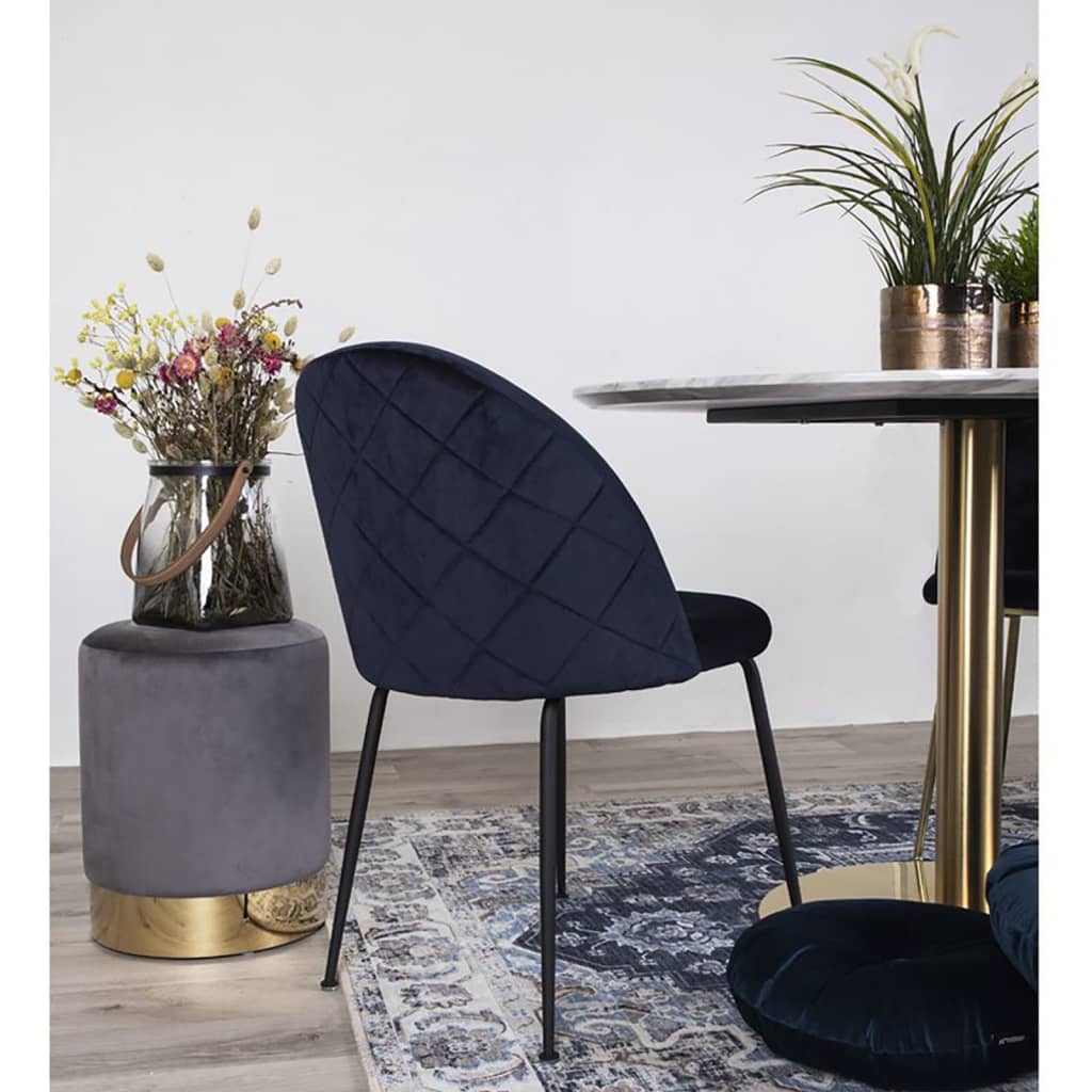 Taburet puf Myla House Nordic, 34 x 43 cm, gri - eMAG.ro