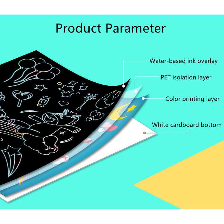 Set 9 planse razuibile Scratch ArtCards, Bambinice, Multicolor - eMAG.ro