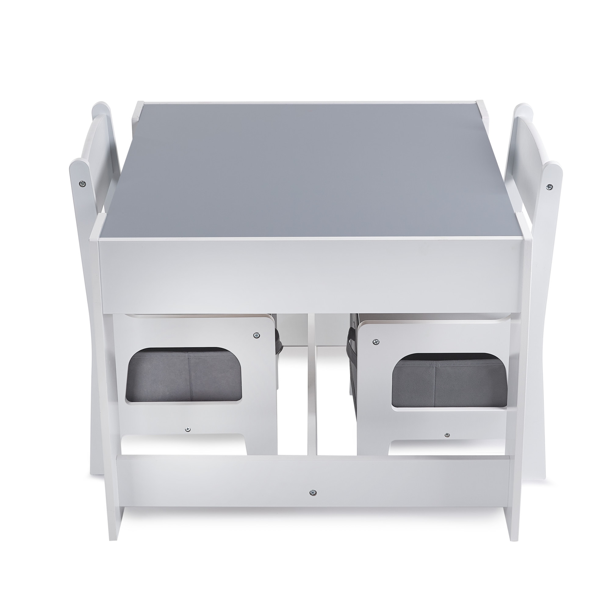 Set Masa Cu Scaune Copii, 3 In 1, Suporto, Lemn Mdf, Tabla De Scris ...