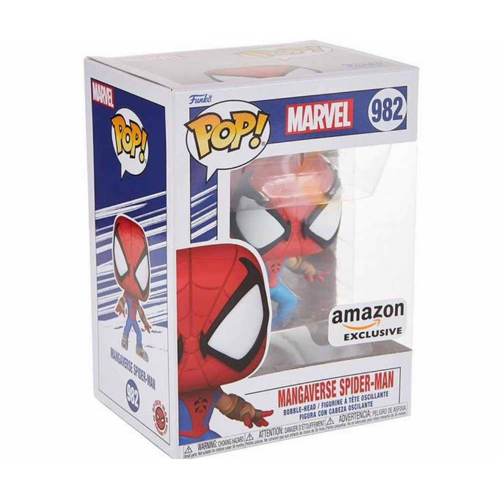 Фигурка Funko POP, Marvel, Mangaverse Spider-Man 982, винил, 10 см ...