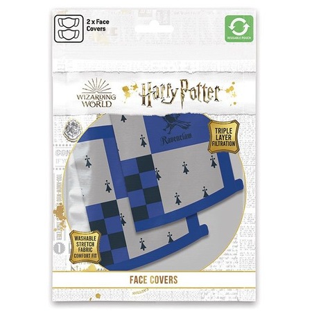Set masca de fata Harry Potter Ravenclaw, 2 buc - eMAG.ro