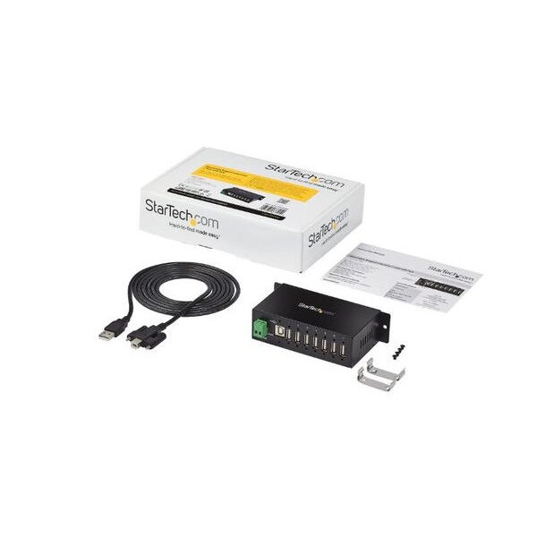 StarTech ST7200USBM USB Hub, 7 USB Type-A порта Черен - eMAG.bg