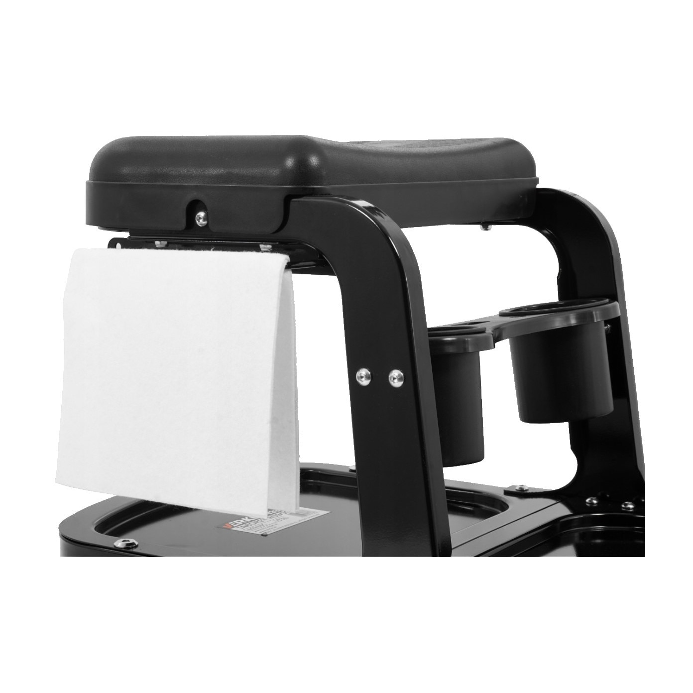 Taburet, scaun pentru atelier cu sertar si maner, 37x27cm 135kg, Verke ...