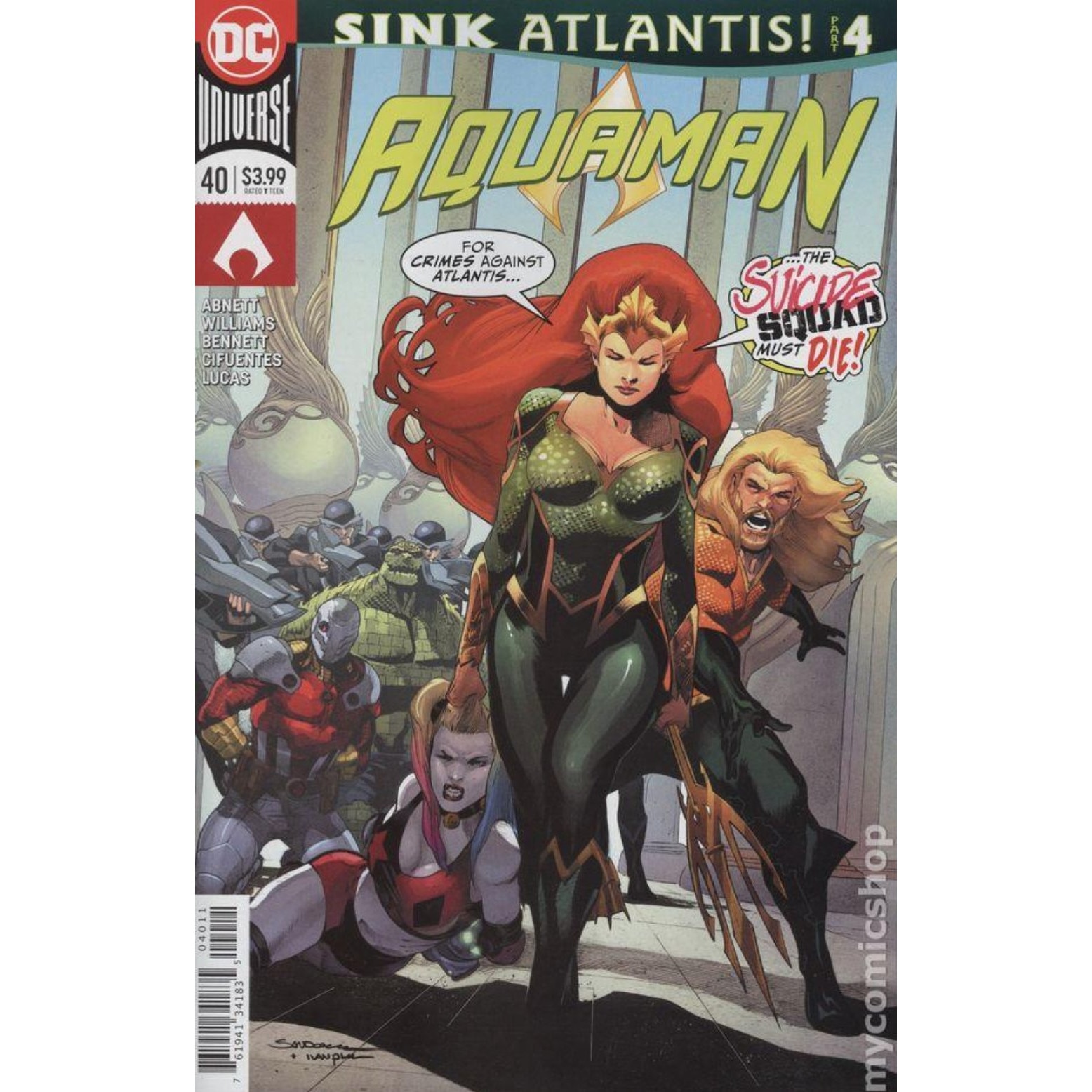 Aquaman Sink Atlantis, DC Comics, Vol, 40, 2018 - eMAG.ro