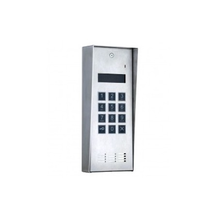 Interfon digital audio, Inox, 89x217x44 mm, Argintiu - eMAG.ro