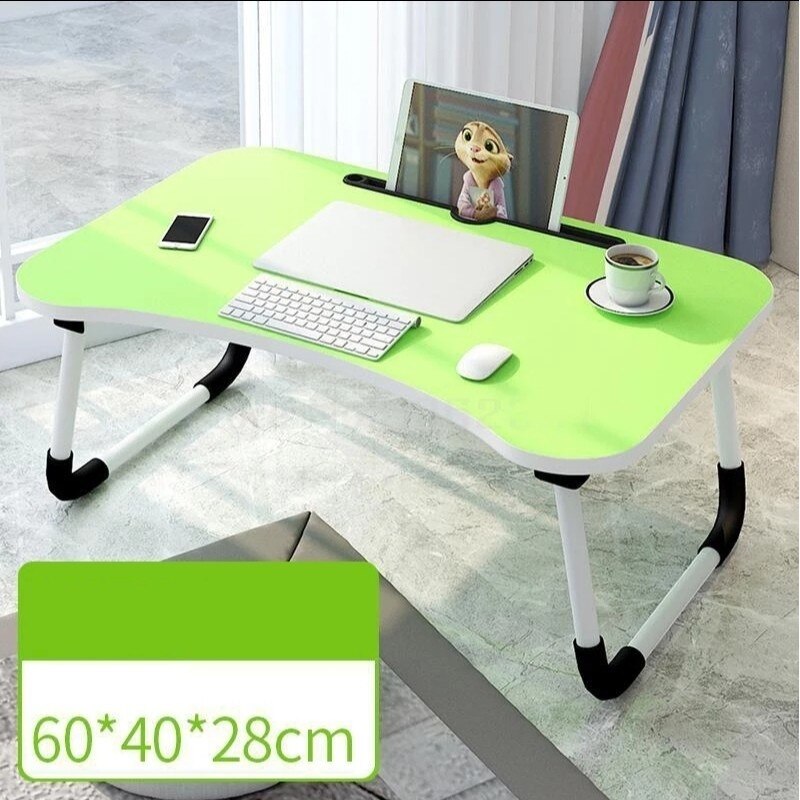 Masuta pliabila tip suport pentru laptop, 60x40x28 cm, Gonga® Verde ...