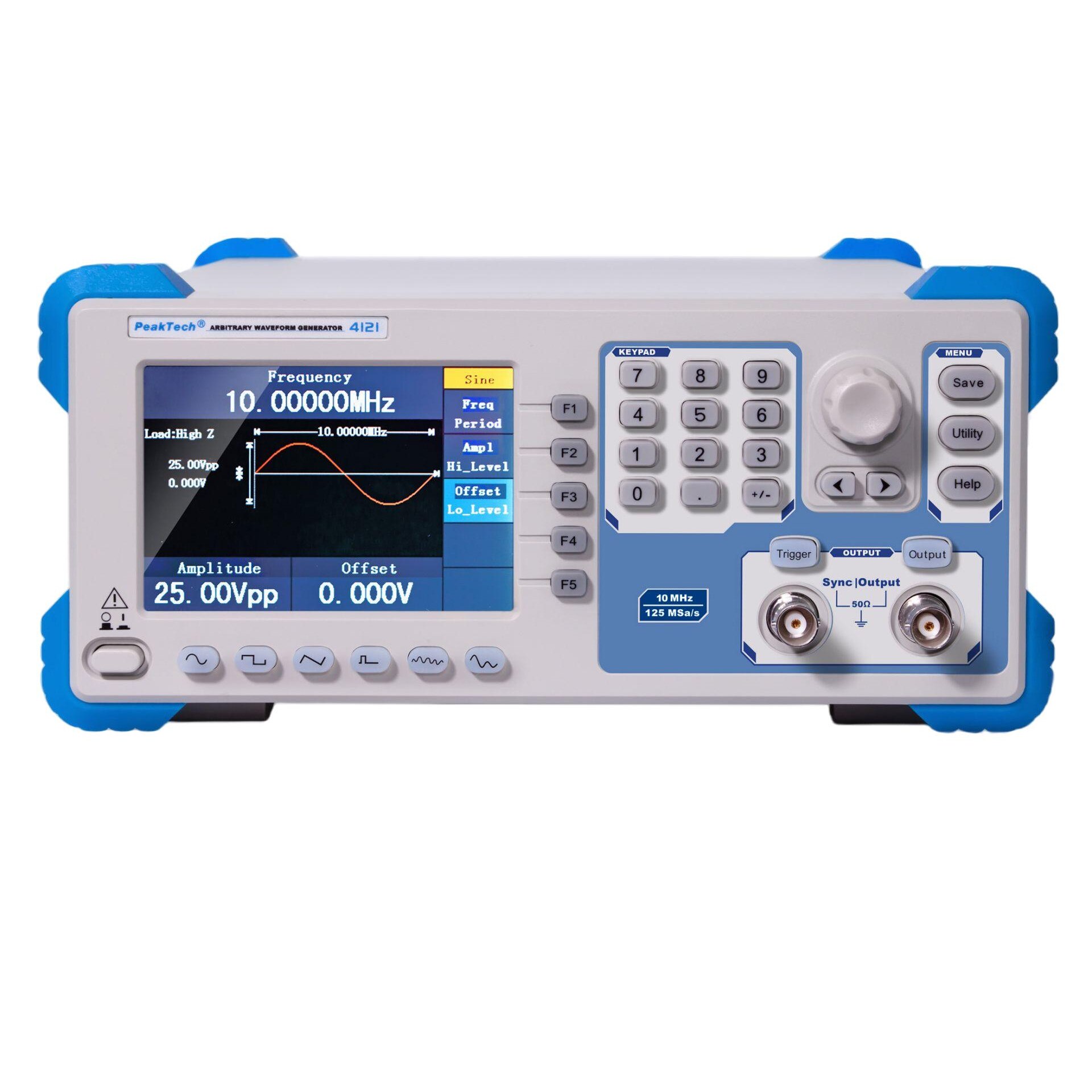 Osciloscop digital Peaktech, P4121, 1 canal, Alb - eMAG.ro