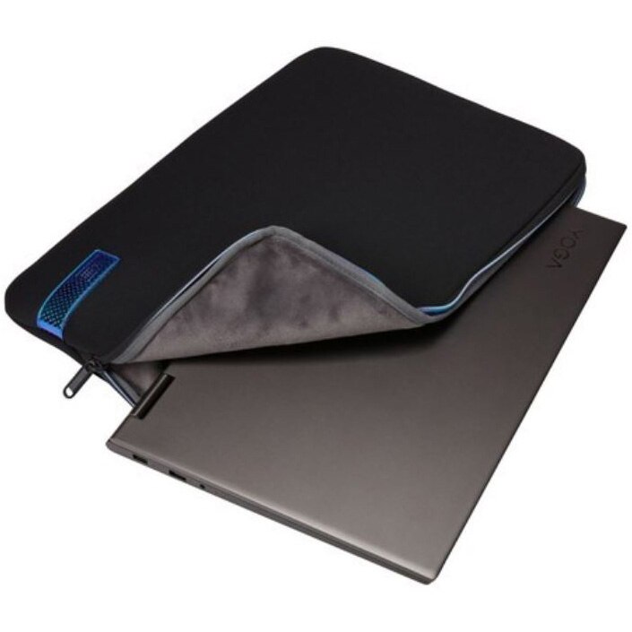 Husa Case Logic notebook 15.6'', spuma Eva, 1 compartiment, BLACK/GRAY ...