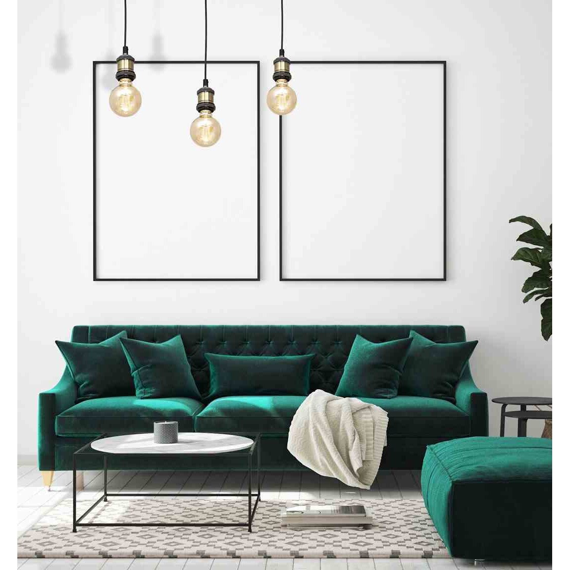Lustra Edison, Milagro, Metal, E27, Negru/Auriu - eMAG.ro