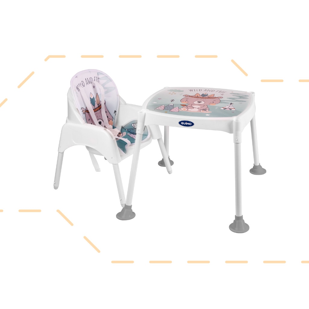 ISP "Likesmart Baby Feeding 3 in 1" Multifunkciós etetőszék, biztonsági ...
