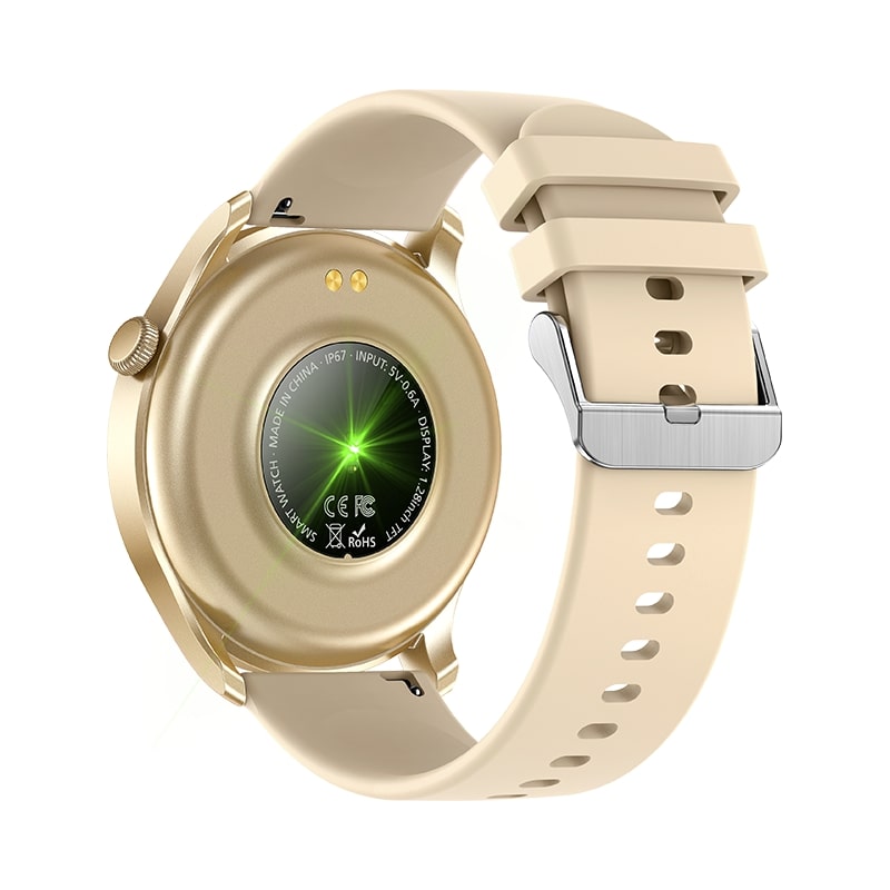 Ceas Smartwatch si bratara fitness dama, 1.28 inch, monitorizare ...