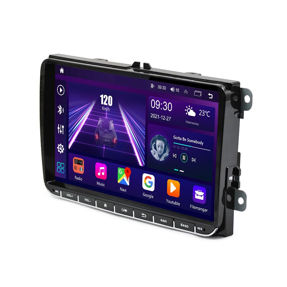 Navigatie cu Android 10, 2GB RAM 32 GB ROM, CarPlay si Android Auto ...