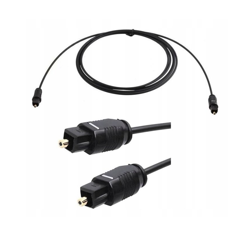 Cablu audio fibra optica, Zola®, placat cu aur, conectori Toslink ...