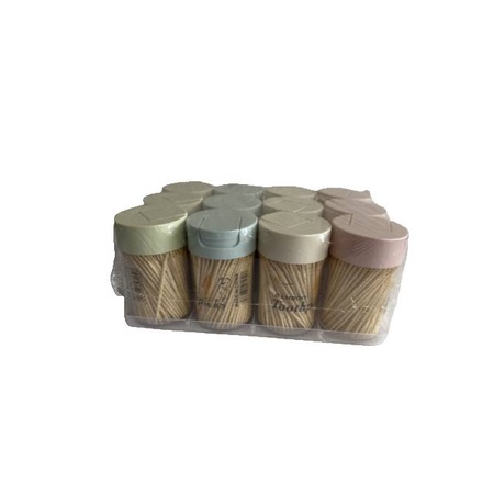 Scobitori bambus, 250 buc, 12buc/set - eMAG.ro