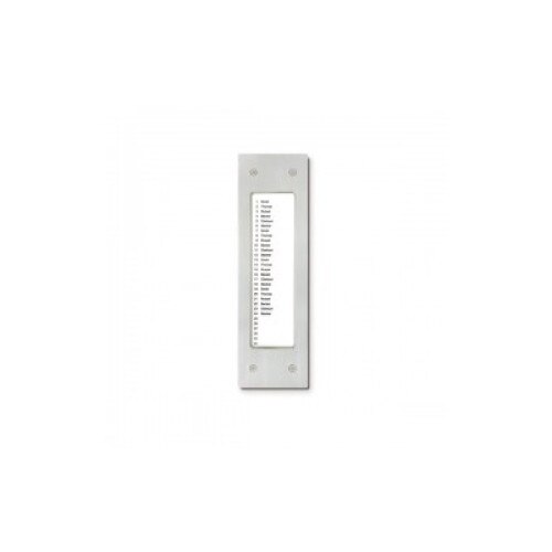 Panou informativ, Inox / Sticla, 81x266x36.5 mm, Argintiu - eMAG.ro
