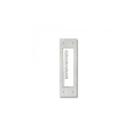 Panou informativ, Inox / Sticla, 81x266x36.5 mm, Argintiu - eMAG.ro