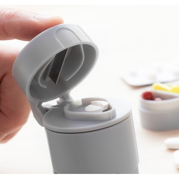 Dispenser de Pastile 5 In 1 cu Taietor si Concasor Fivlok Innovagoods ...