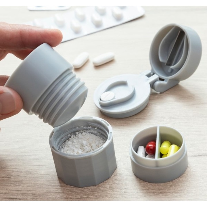 Dispenser de Pastile 5 In 1 cu Taietor si Concasor Fivlok Innovagoods ...