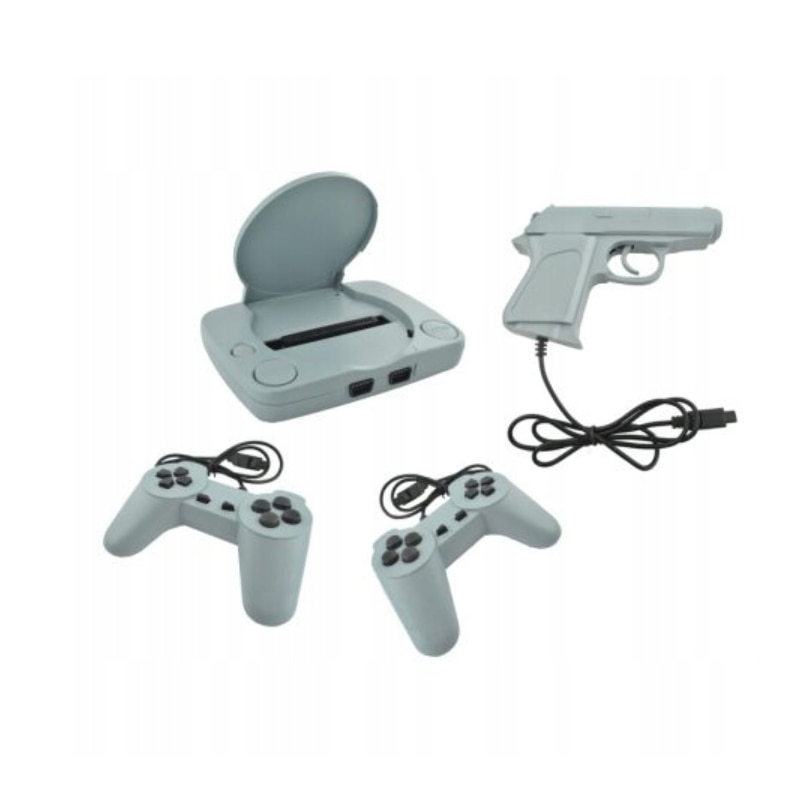 Consola de jocuri video, Zola®, 2 gamepad-uri, pistol, consola, cablu ...