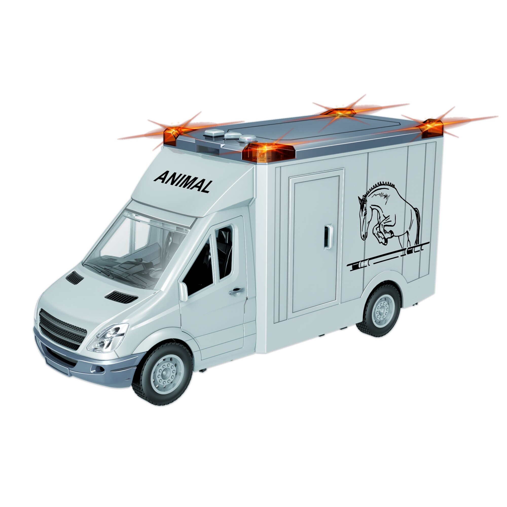 RS Toys кола за превоз на коне със звуци - eMAG.bg