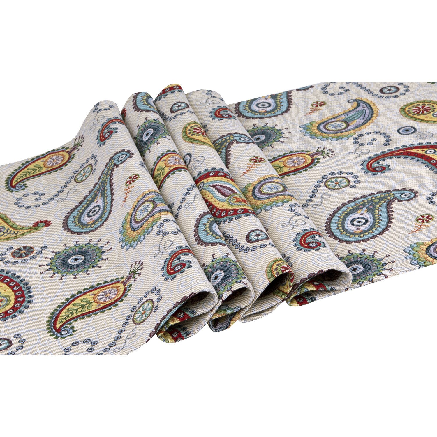 Traversa de masa, Witek Home, Poliester, 50x150 cm, Multicolor - eMAG.ro