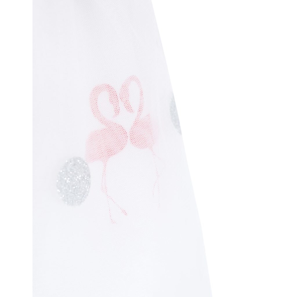 Fusta fete, cu tulle si imprimeu si sclipici - eMAG.ro