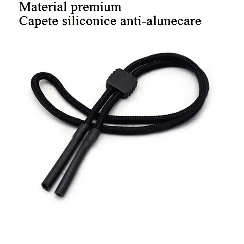 Snur dimensionabil de ochelari cu prinderi siliconice material premium ...